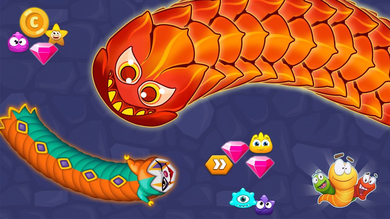 Worm Hunt - Snake game iO zone - Play Free on GameBolt